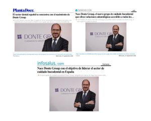 The press has reported the launch of our brand - Donte Group